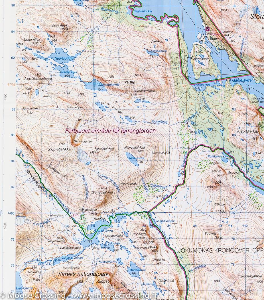 Hiking map # BD08 - Mount Kebnekaise & Saltoluokta (Swedish Lapland ... Hiking map # BD08 - Mount Kebnekaise & Saltoluokta (Swedish Lapland ...